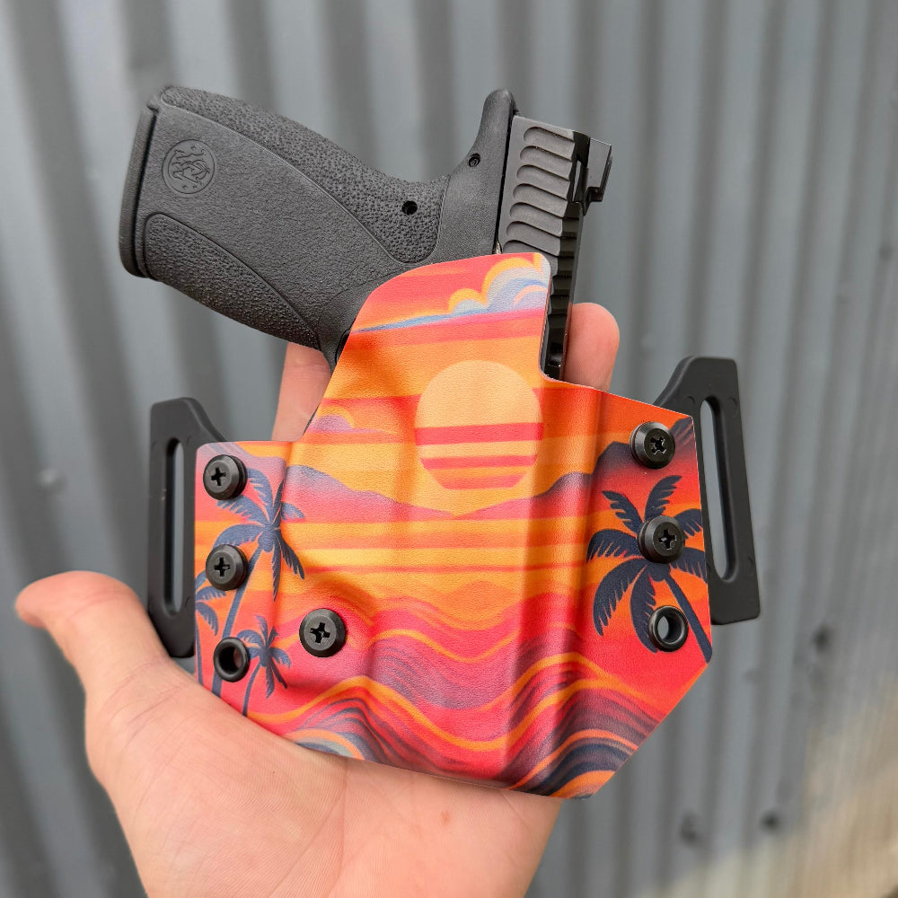 Sunset Inferno - Limited Edition OWB Concealed Carry Holster – Upper ...