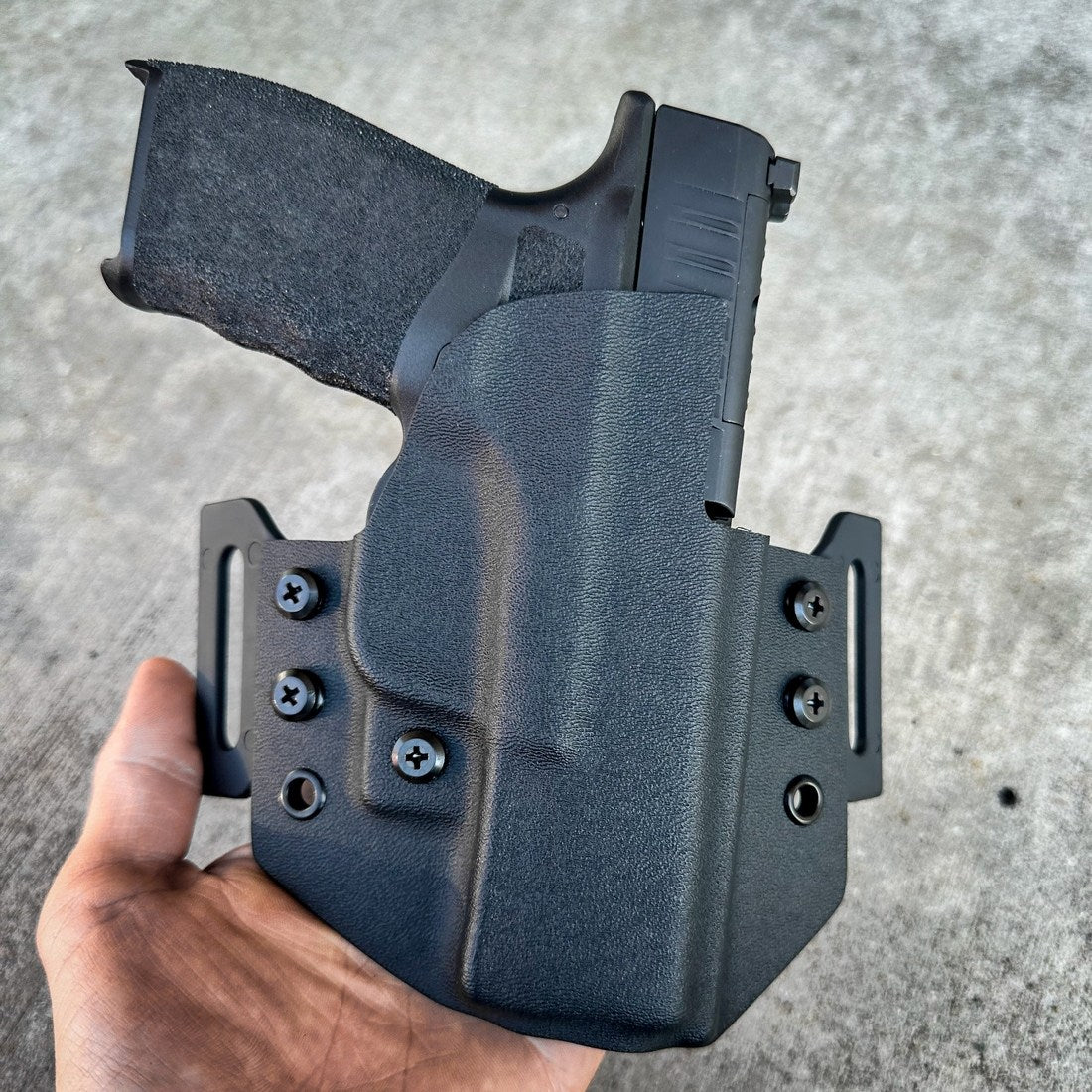 Springfield Hellcat Pro/Pro Comp OWB Conceal Carry Holster - Right Han ...