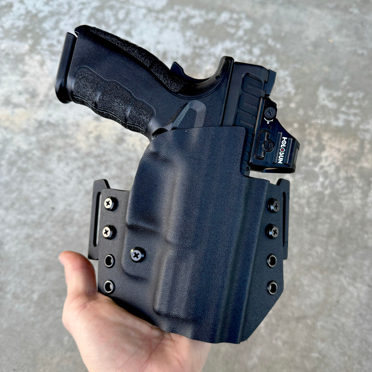 Springfield XD 4" Mod. 3 (Gen 1/Mod. 2) OWB Conceal Carry Holster (Rea ...