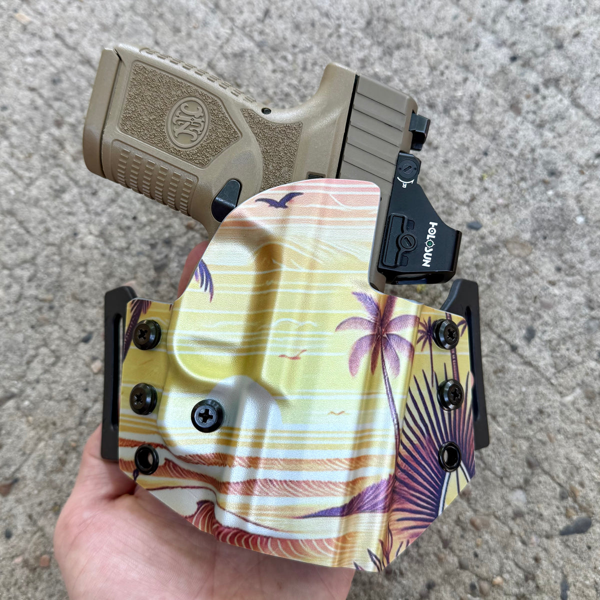 Gold Coast Havoc 🌅💥- Limited Edition OWB Concealed Carry Holster ...